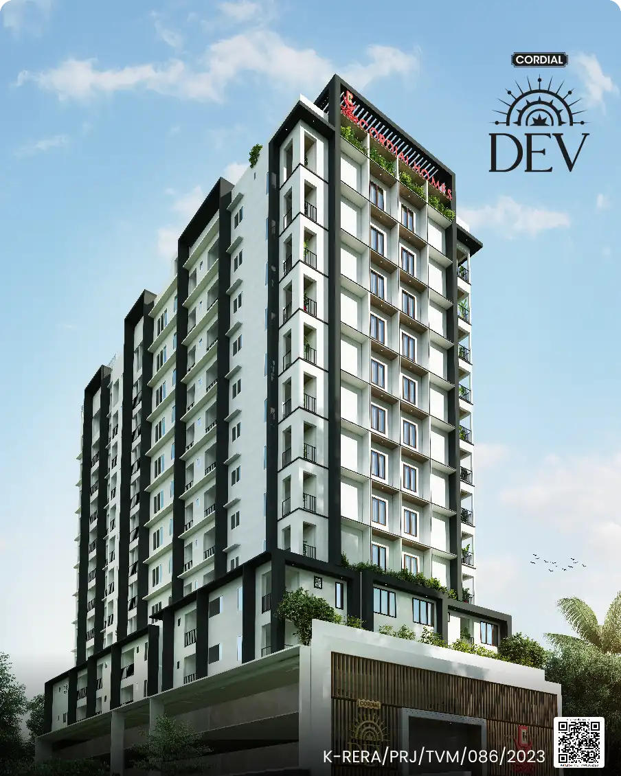 Ongoing Apartment & Flat Projects in Trivandrum | Cordial Homes
