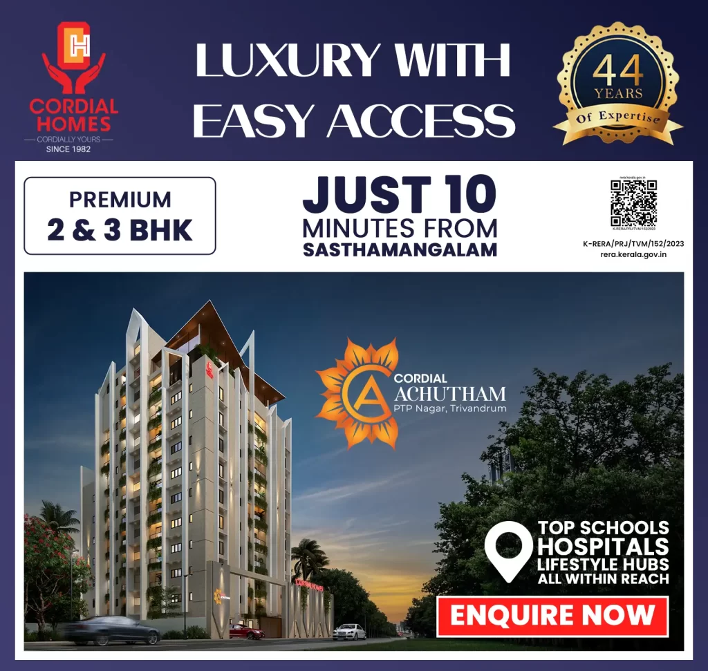 Builders in Trivandrum | Real Estate Companies in Trivandrum | Cordial ...